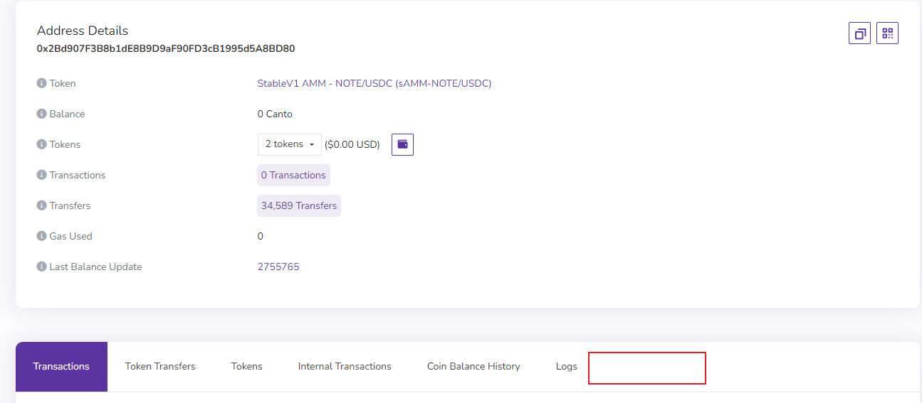 Canto · Issue 6799 · Blockscout Blockscout · Github