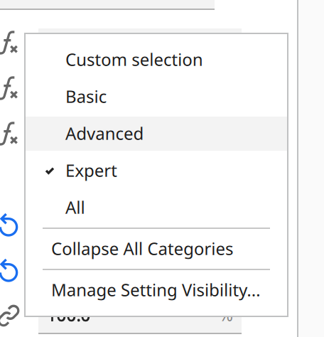 Add filter-option to only show settings which have been changed · Issue ...