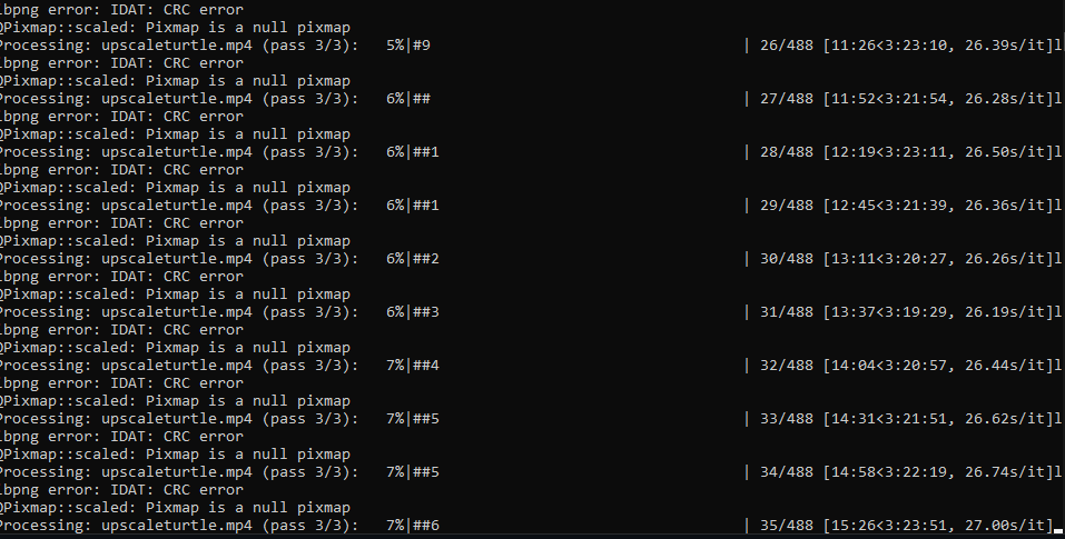 ibpng error: IDAT: CRC error QPixmap::scaled: Pixmap is a null pixmap · Issue #799 · k4yt3x ...