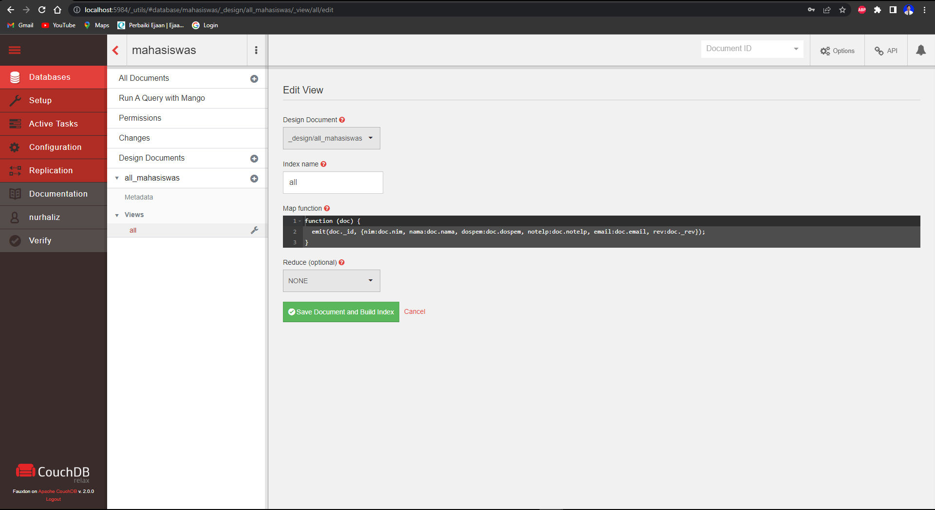 GitHub - mgilangnurhlz/kelompokEmpat-kelasD-couchdb