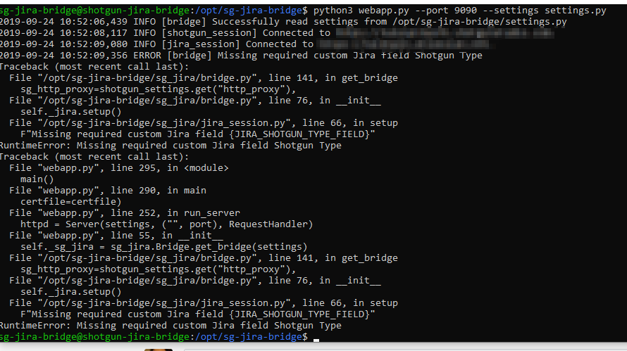 [Code Quality] pylint report on sg-jira-bridge · Issue #31 · shotgunsoftware/sg-jira-bridge · GitHub