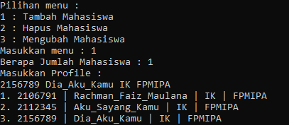 GitHub - rfaizm/LATIHAN1DPBO2023: Latihan untuk DPBO 2023