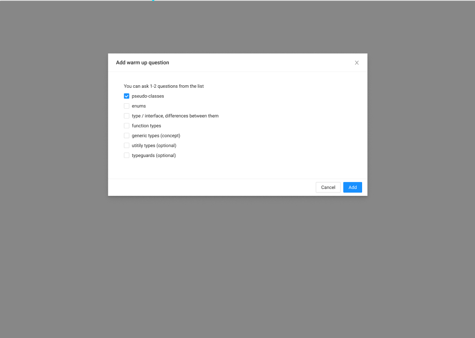 Interviews: mentors. Adding questions for the warmup section · Issue #2111 · rolling-scopes ...