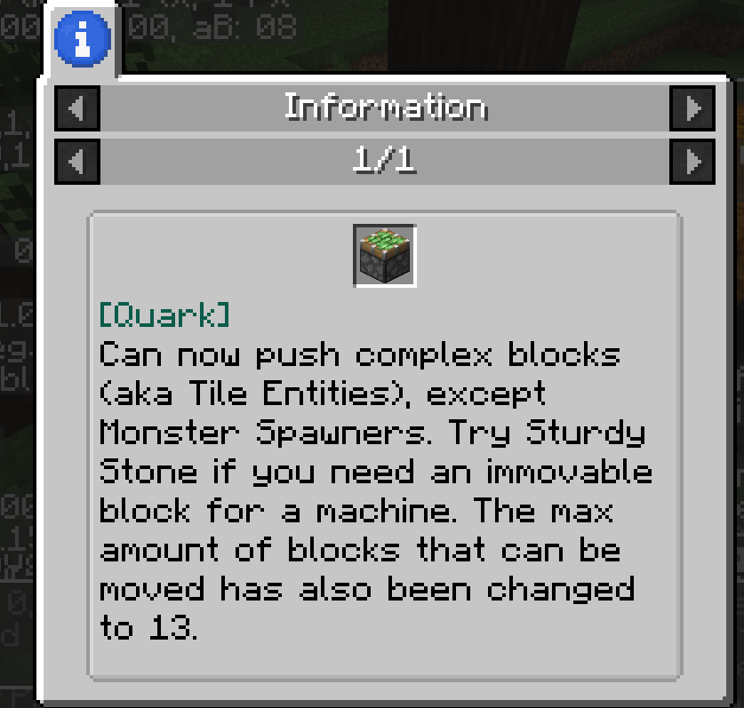 Quark info page typos · Issue #4218 · VazkiiMods/Quark · GitHub