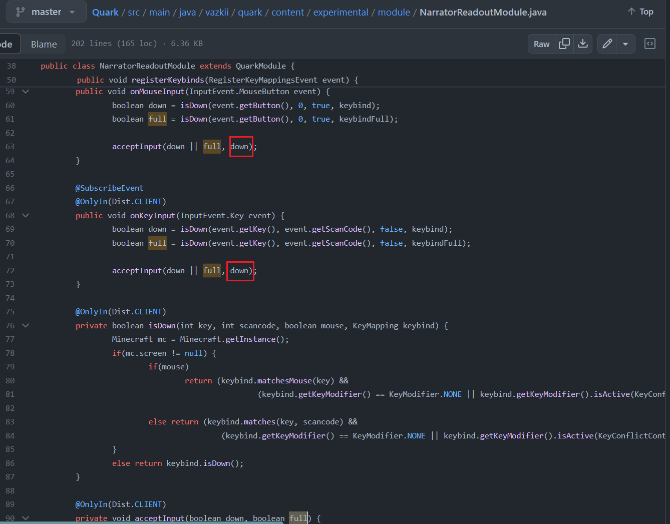 Is This Intentional · Issue 4331 · Vazkiimodsquark · Github 