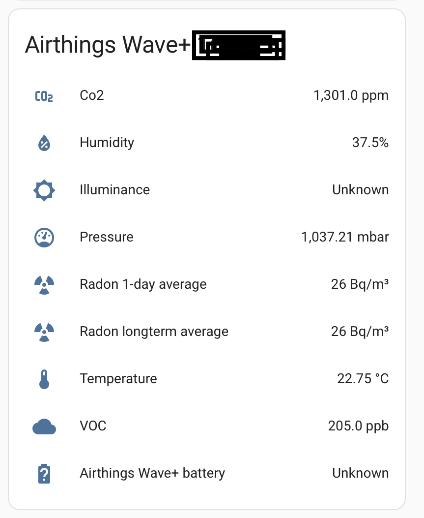 Airthings BLE Unable to fetch data: 'battery' · Issue #85413 · home-assistant/core · GitHub