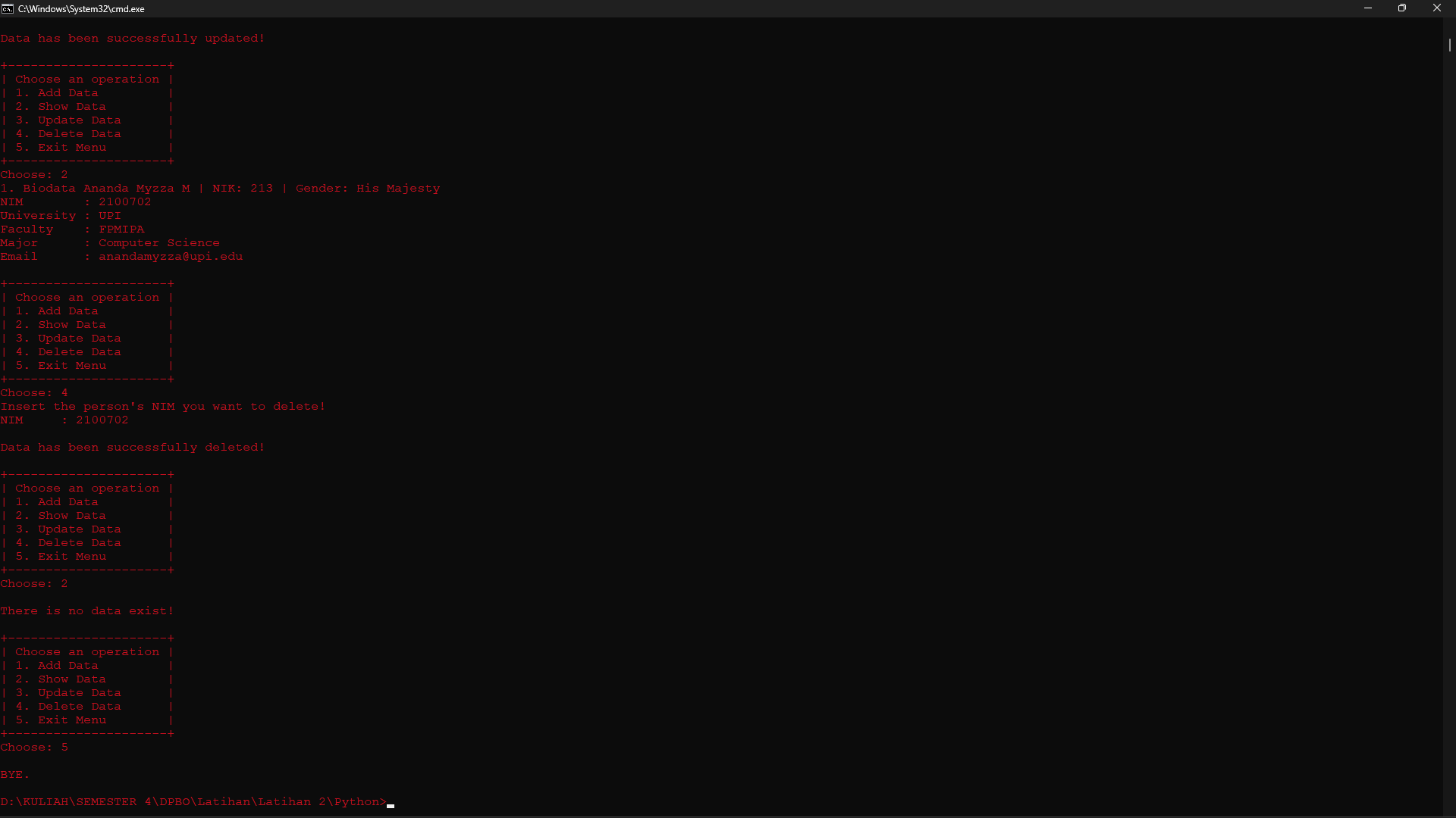 GitHub - anandamyzza/LATIHAN2DPBO2023