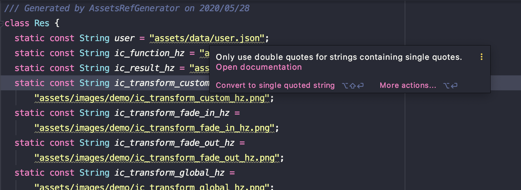 How To Exclude Files From The Pedantic Static Analysis · Issue 42909
