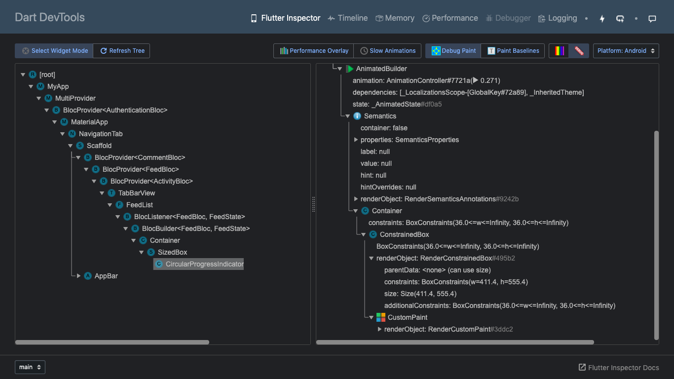 The progress indicators take too much space · Issue #10320 · flutter ...