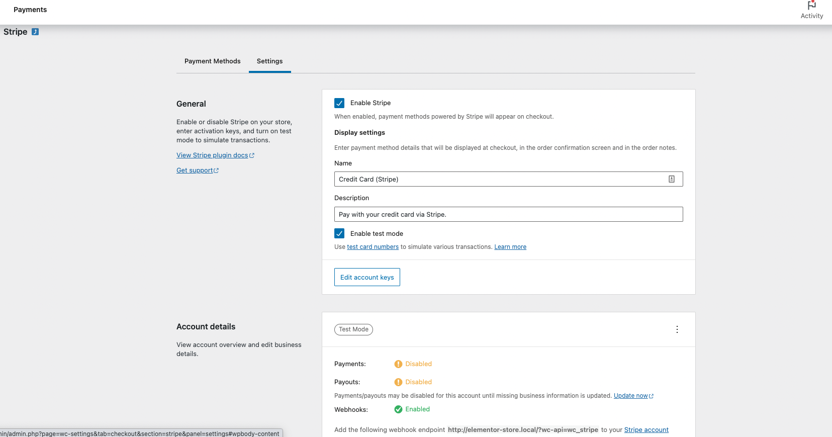 Blank settings screen in new stripe gateway (extend class WC_Gateway_Stripe) · Issue #2466 ...