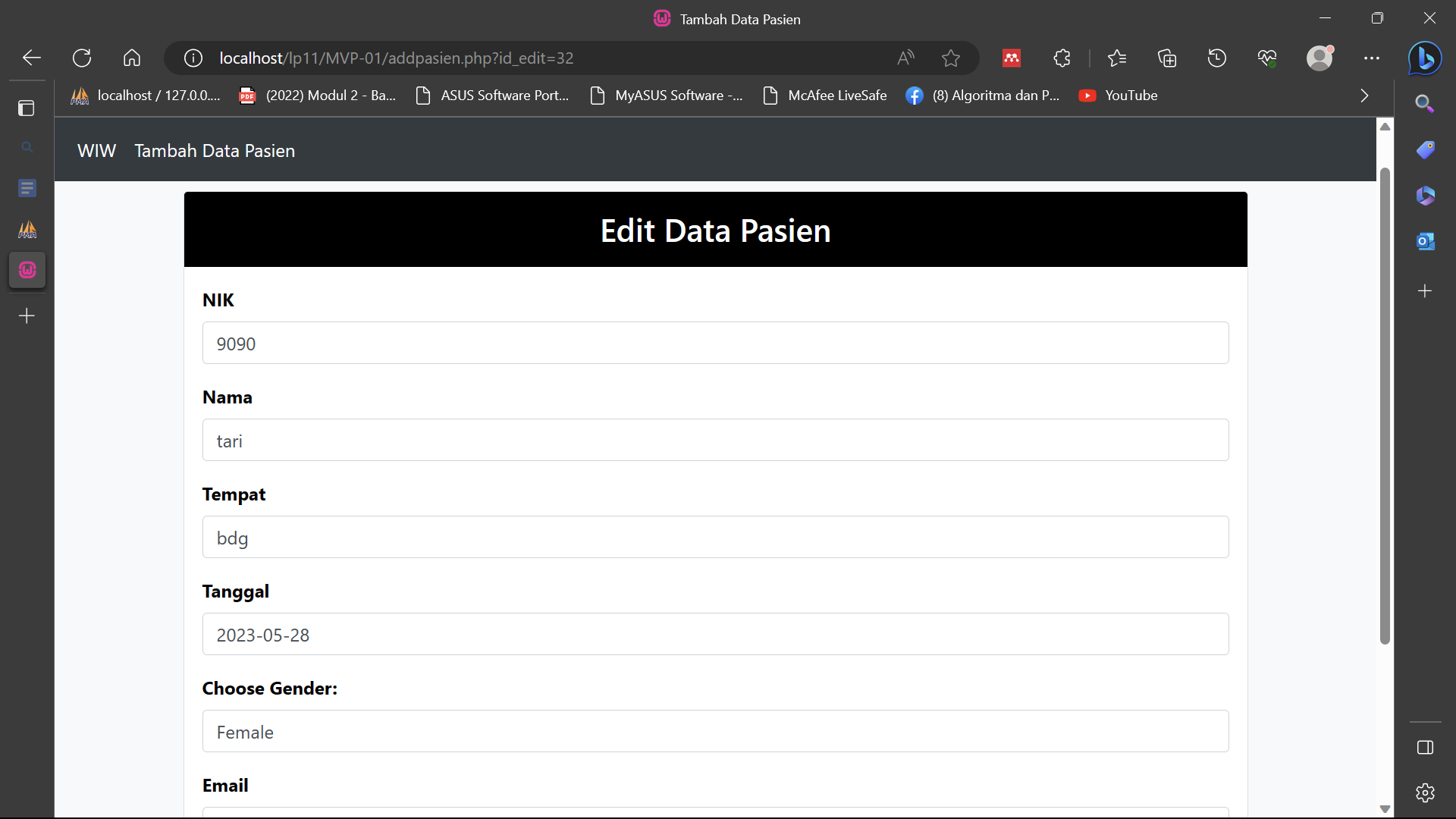 GitHub - desttari/LP11DPBO2023C2: Latihan Praktikum 11