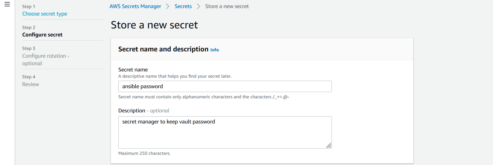 Github Jibinclusing Aws Secrets Manager And Ansible Vault To Encrypt A Sensitive Data File
