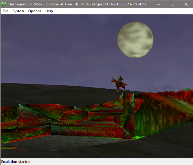 No "Nintendo 64" on Ocarina of Time 1.0 · Issue #2201 · project64 ...