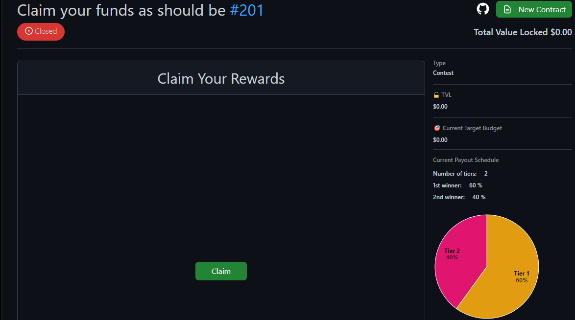 Not eligible to claim any bounty (any contract type) · Issue #817 · OpenQDev/OpenQ-Frontend · GitHub