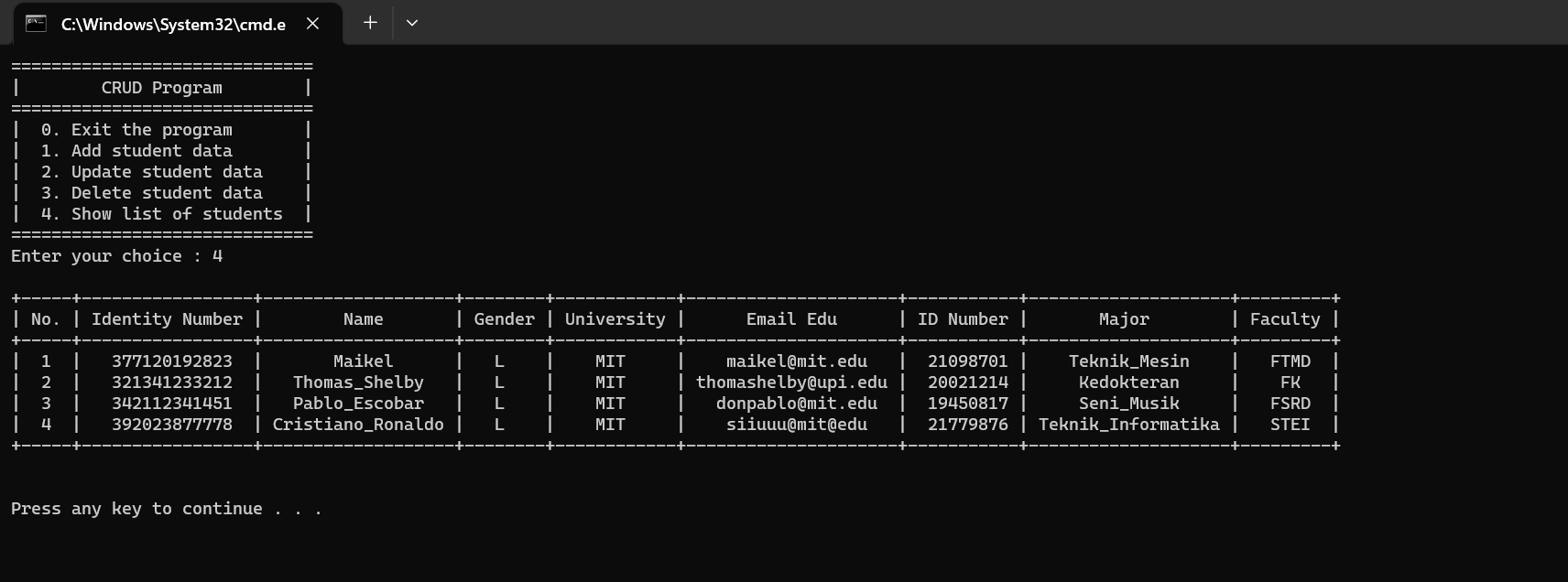 GitHub - bahtiaryusuf10/LATIHAN2DPBO2023
