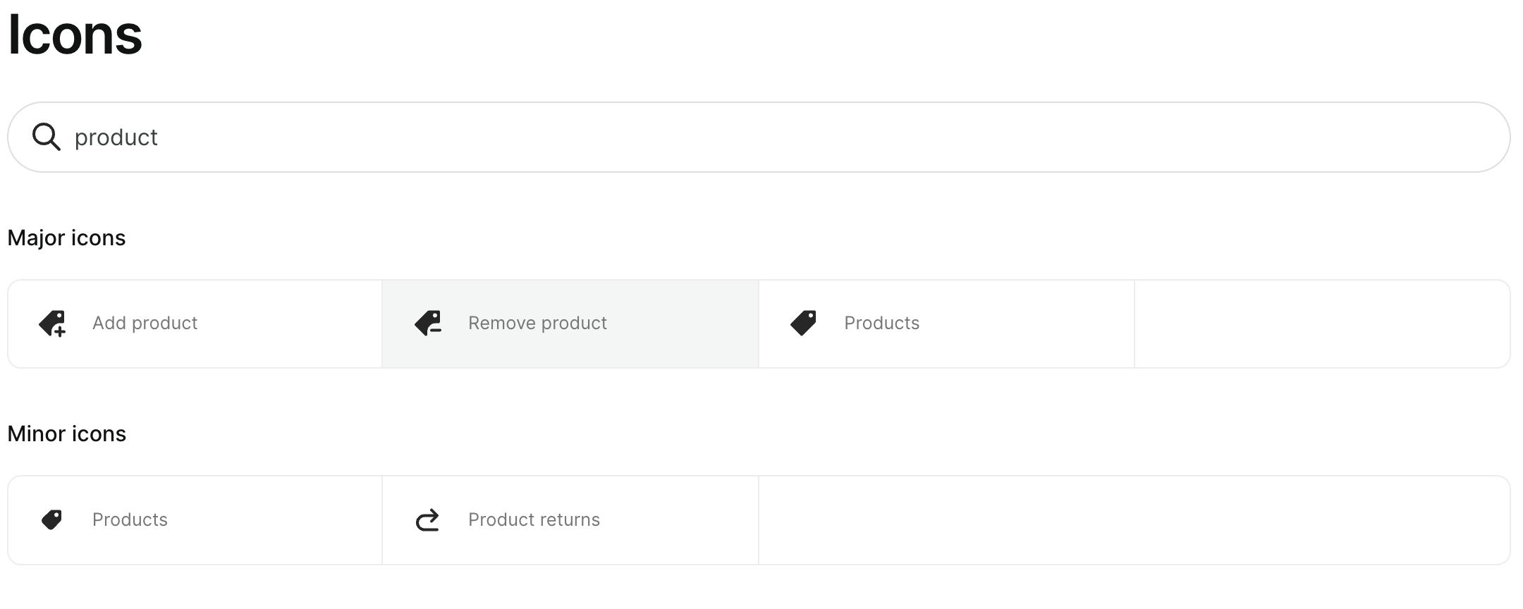 Updates To Product Related Icons · Issue 6873 · Shopify Polaris · Github
