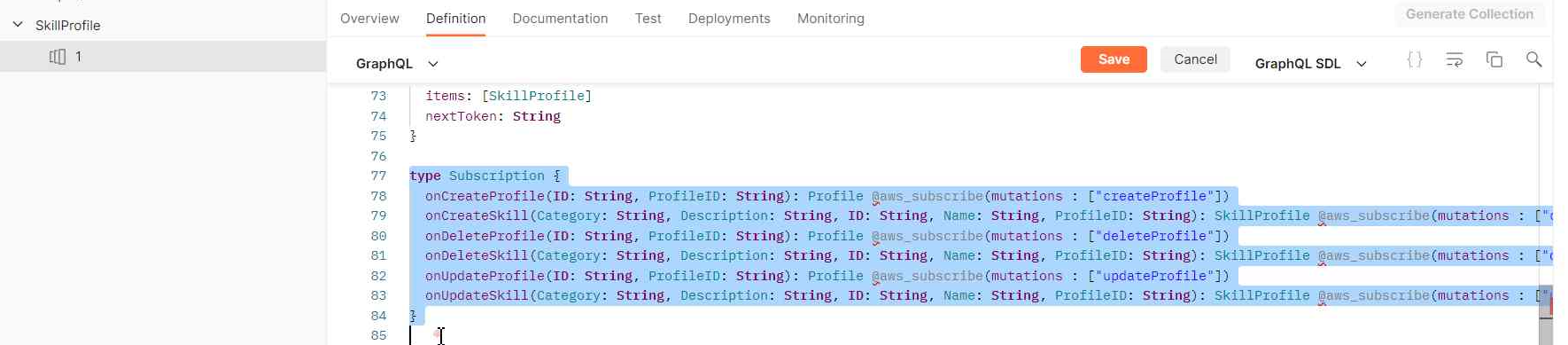 GitHub - parodin/SkillProfile: SkillProfile+GraphQL(Appsync+Dynamo)