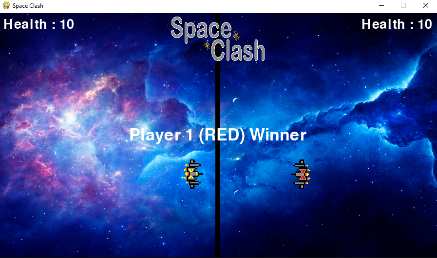 GitHub - MHaseeb02/Space-Clash-game: Space Clash is a multiplayer 1v1 2D game based on Pygame ...