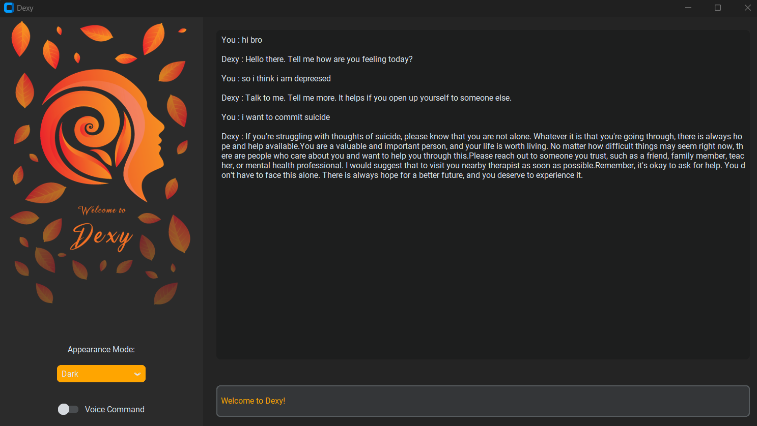 GitHub - MHaseeb02/Dexy-AI-ChatBot-: The following project is a AI chatbot for people struggling ...