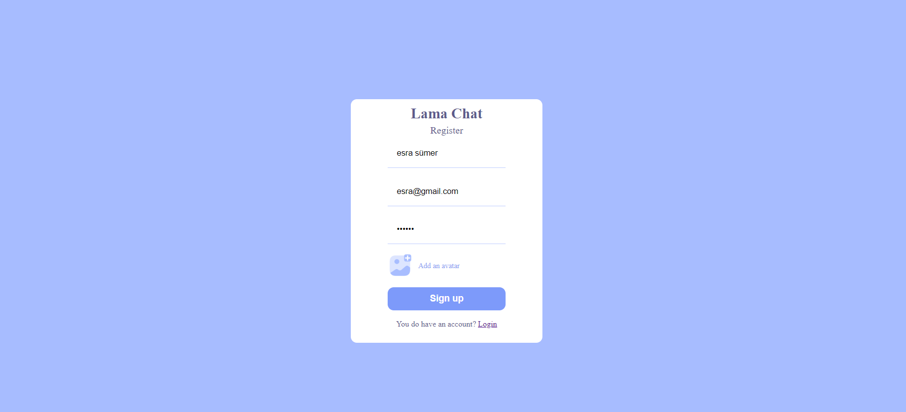 GitHub - esrasumer/chat-application: chat-application
