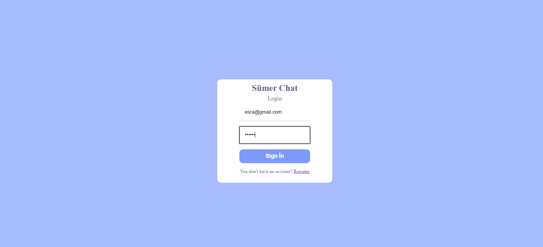 GitHub - esrasumer/chat-application: chat-application