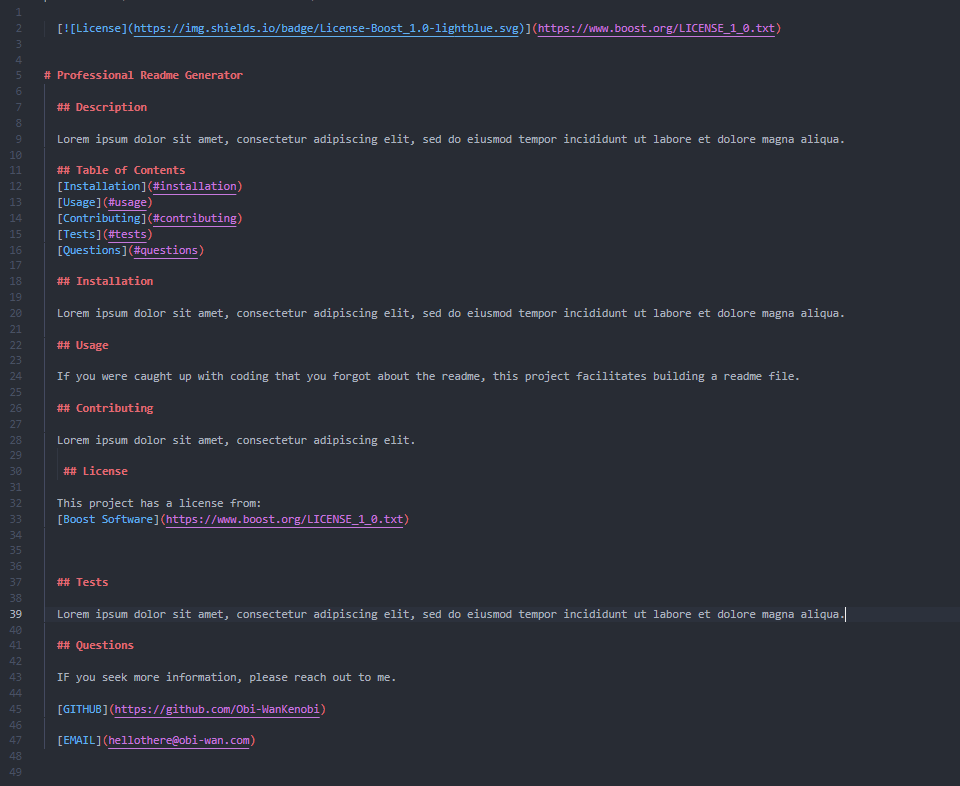 GitHub - HdezB/readme-generator