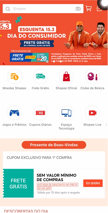 GitHub - odevbruno/shopee-clone-interface: Interface da shopee desenvolvida com react native