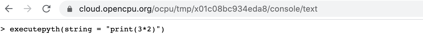 Console output doesn't mimic console as shown in R studio or R console · Issue #363 · opencpu ...