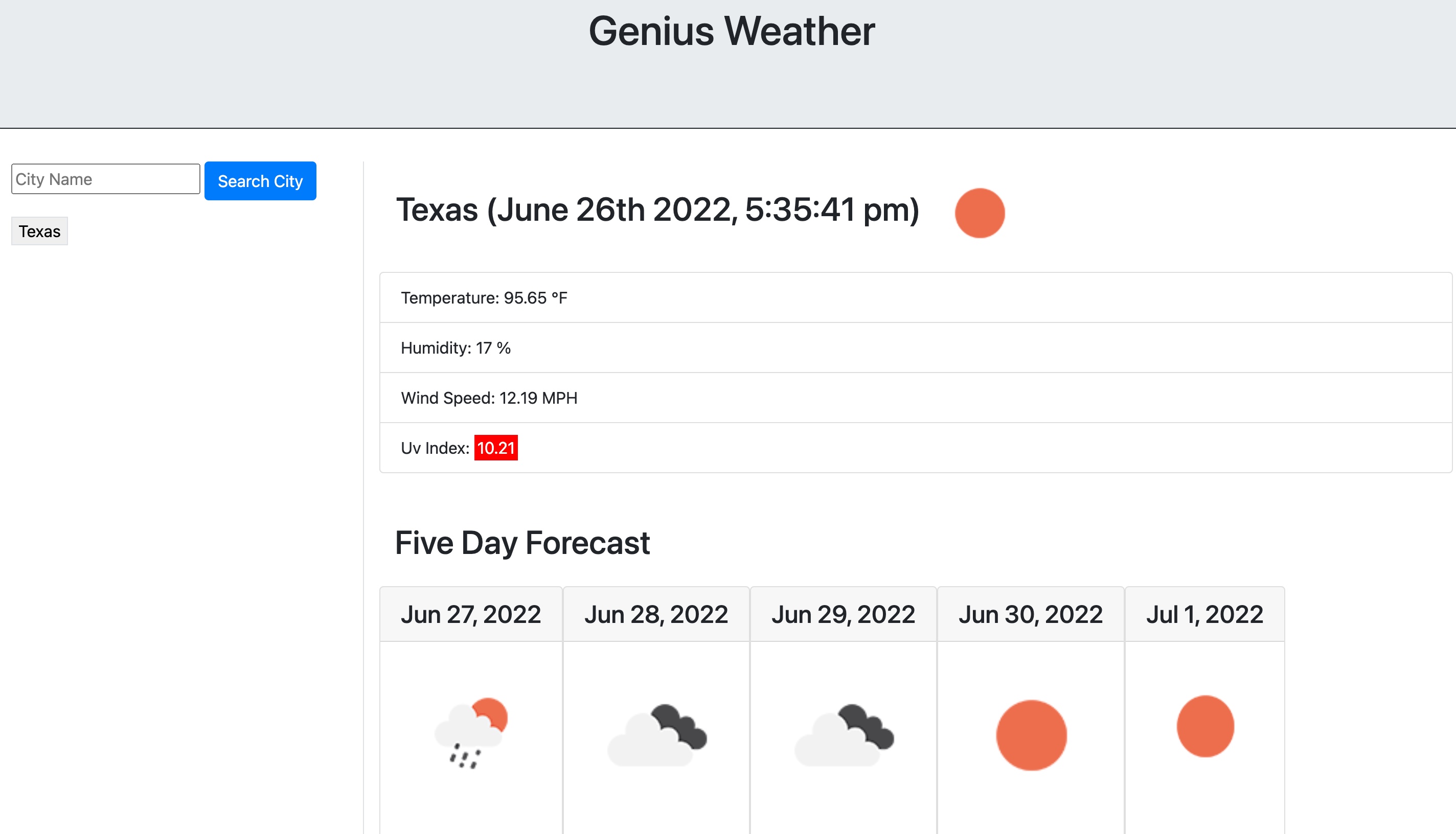 GitHub - abstrack5/Genius-Weather
