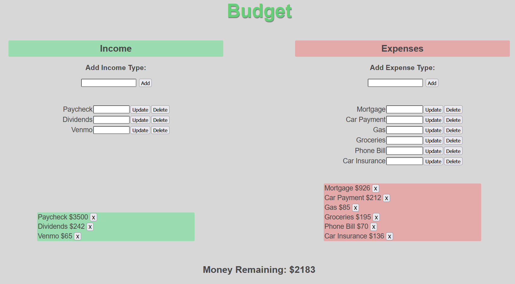 GitHub - NateDavies/BudgetApp: This Budget App allows users to create and delete custom income ...