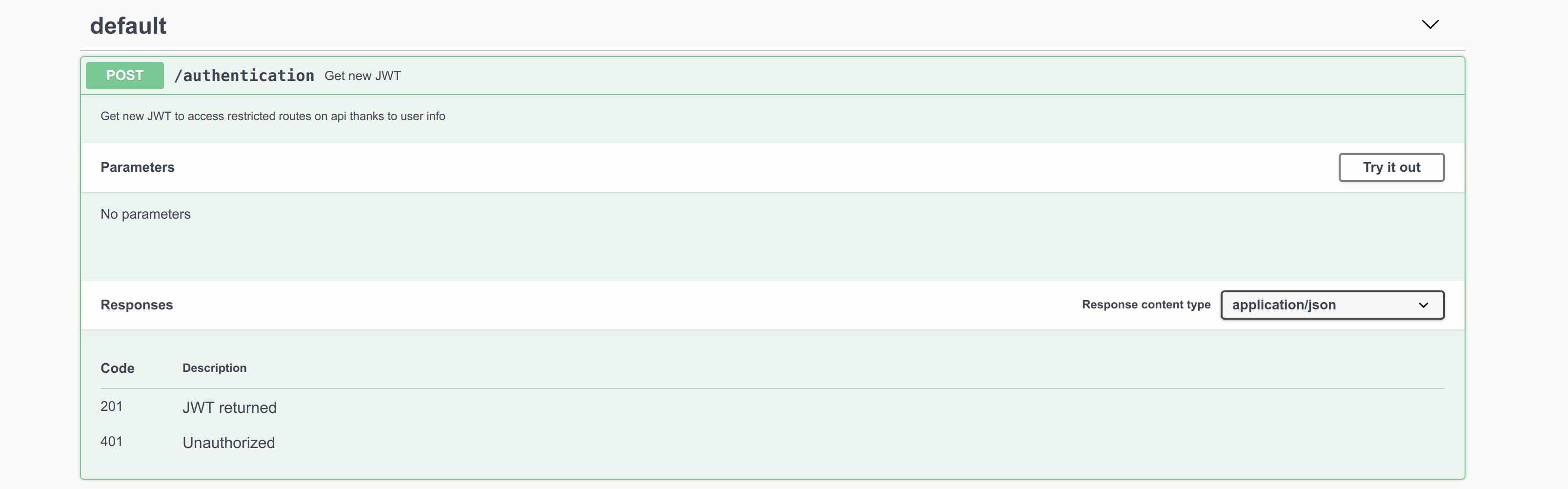 Defining authentication endpoint · Issue #157 · feathersjs-ecosystem/feathers-swagger · GitHub