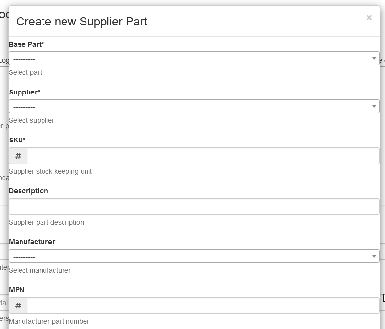 Css Padding On Secondary Modal · Issue 1319 · Inventreeinventree · Github 9876