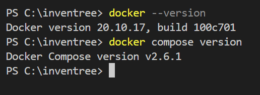 Docker installation on Windows 10 wsl · Issue #336 · inventree/inventree-docs · GitHub