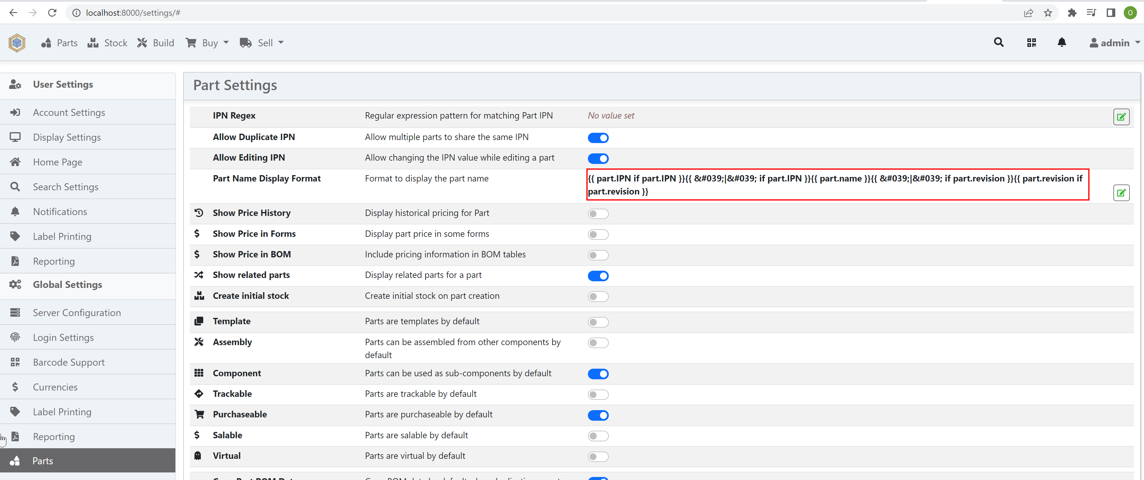 [BUG] Server error: TemplateSyntaxError - unexpected char '&' at 29 ...