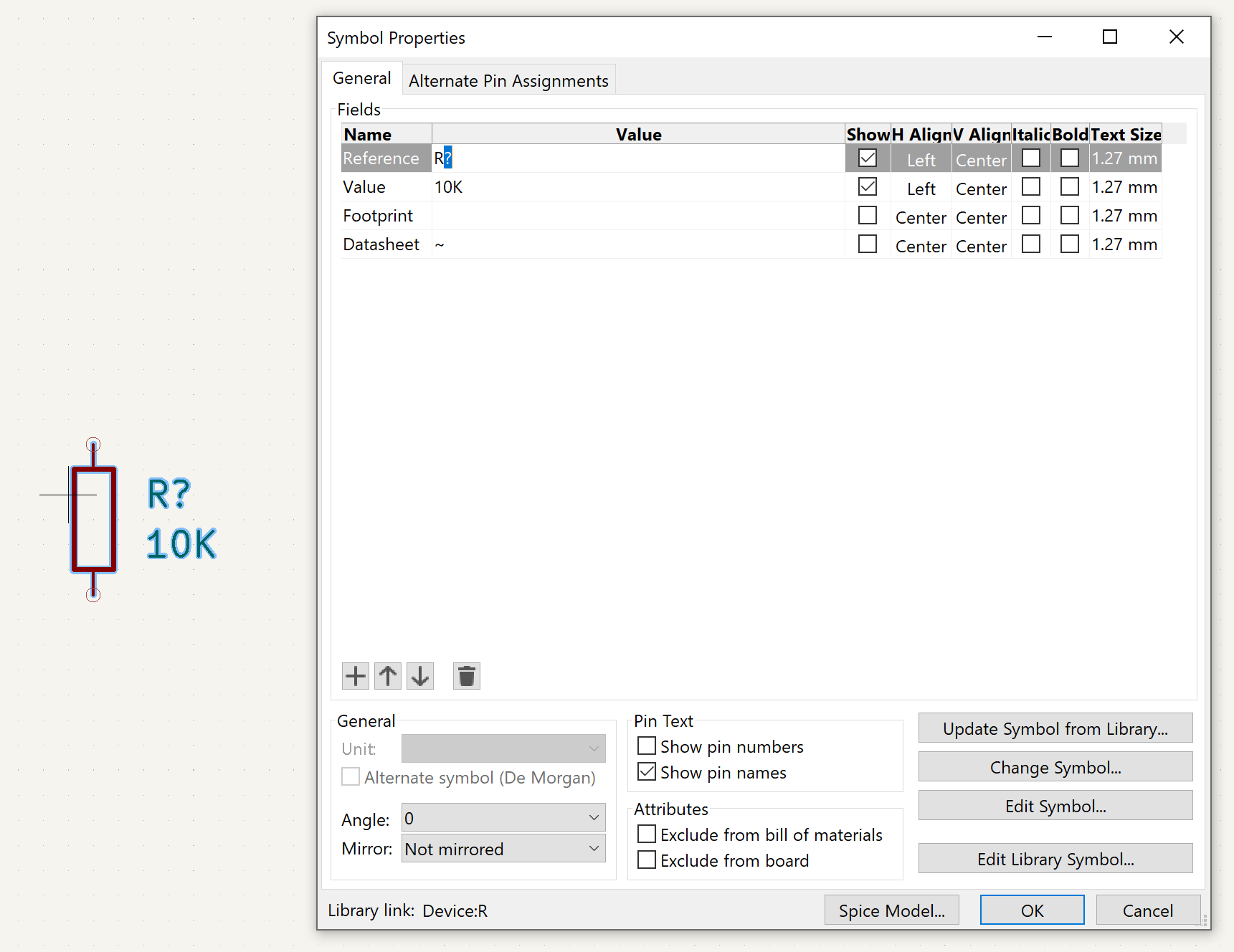 "Description" in BOM being pulled from symbol library description which isn't useful · Issue ...