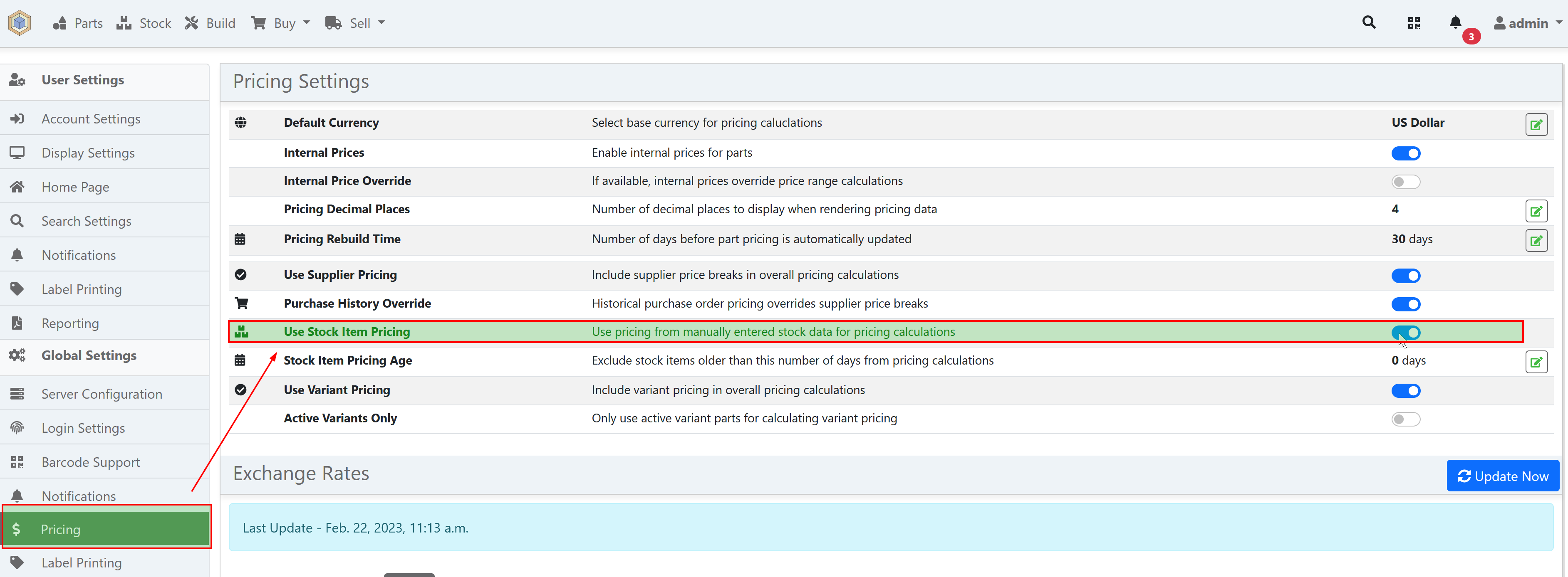 Pricing overview is not automatically refreshed · Issue #4375 · inventree/InvenTree · GitHub