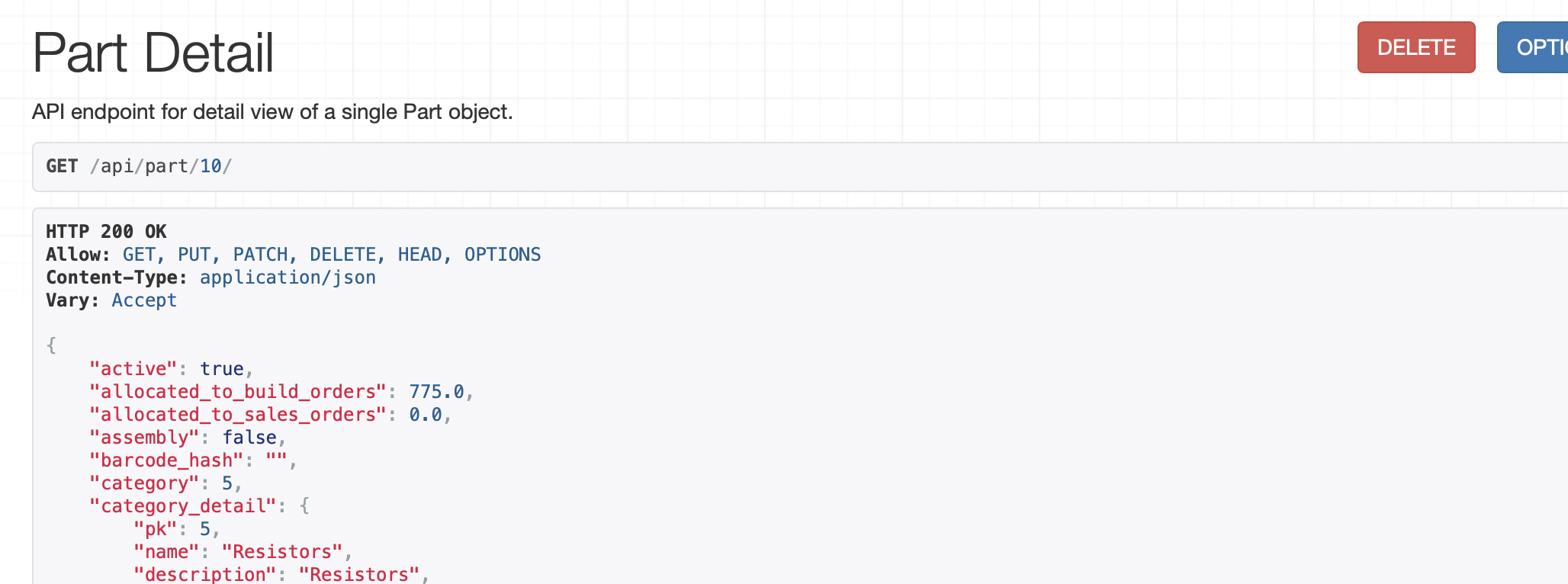 [FR] API: include the PartRequirements in PartList results · Issue #4421 · inventree/InvenTree ...