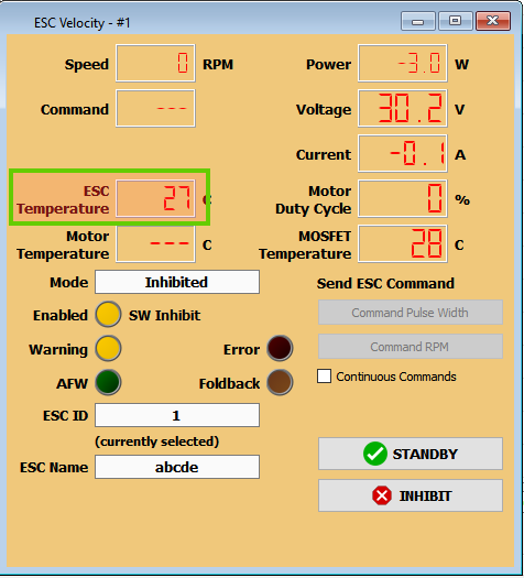 ESC temperature offset in DroneCAN · Issue #23623 · ArduPilot/ardupilot ...