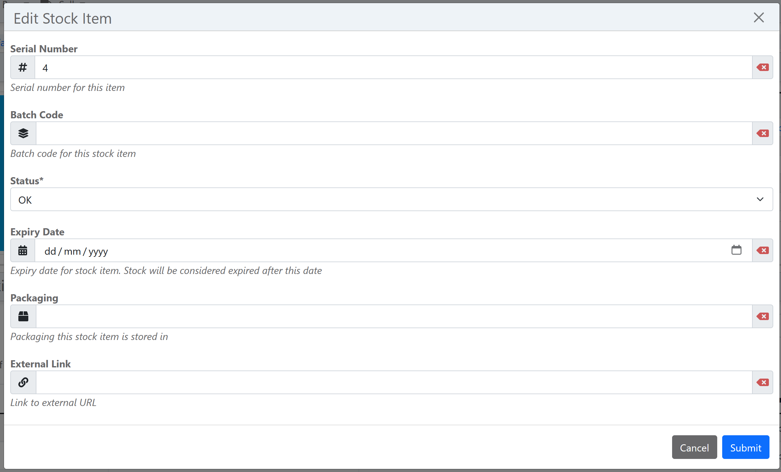 Chnage assigned serialnumbers for stock items · Issue #4708 · inventree ...