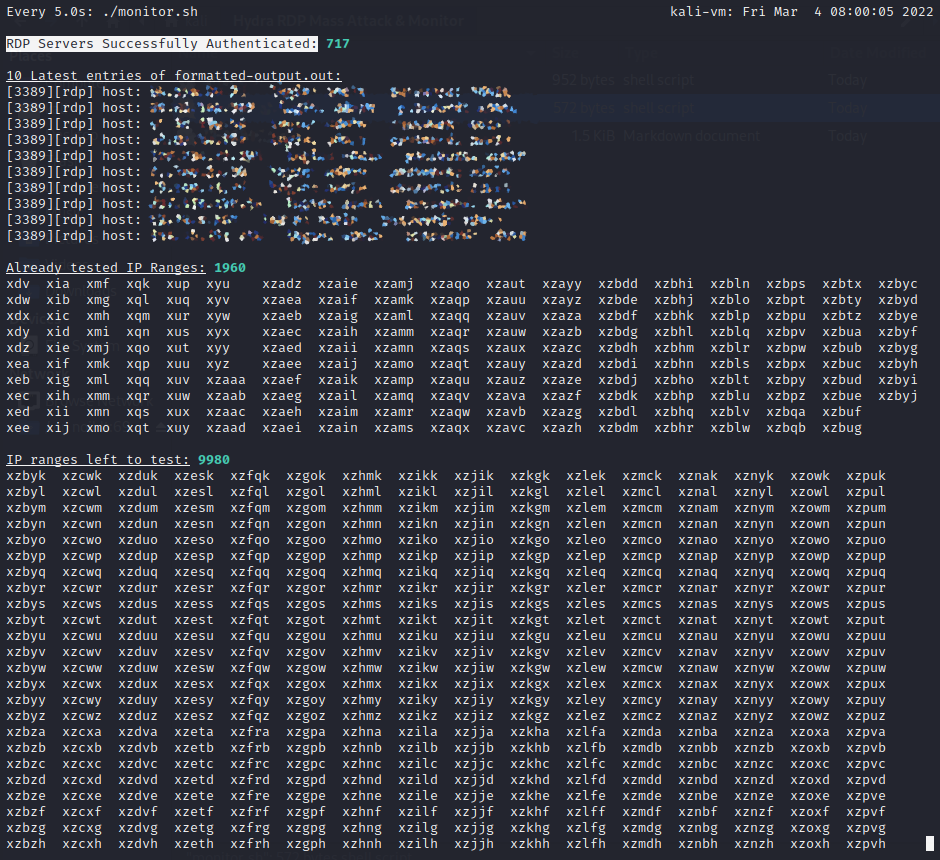 GitHub - M7MXsalar2/RDP-Mass-Attack-Monitor: THC-Hydra RDP Attack & Monitor