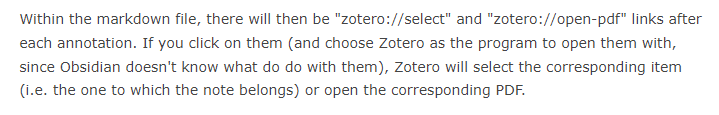 Support linking to Zotero items as [text](zotero://...) · Issue #2373 · dendronhq/dendron · GitHub