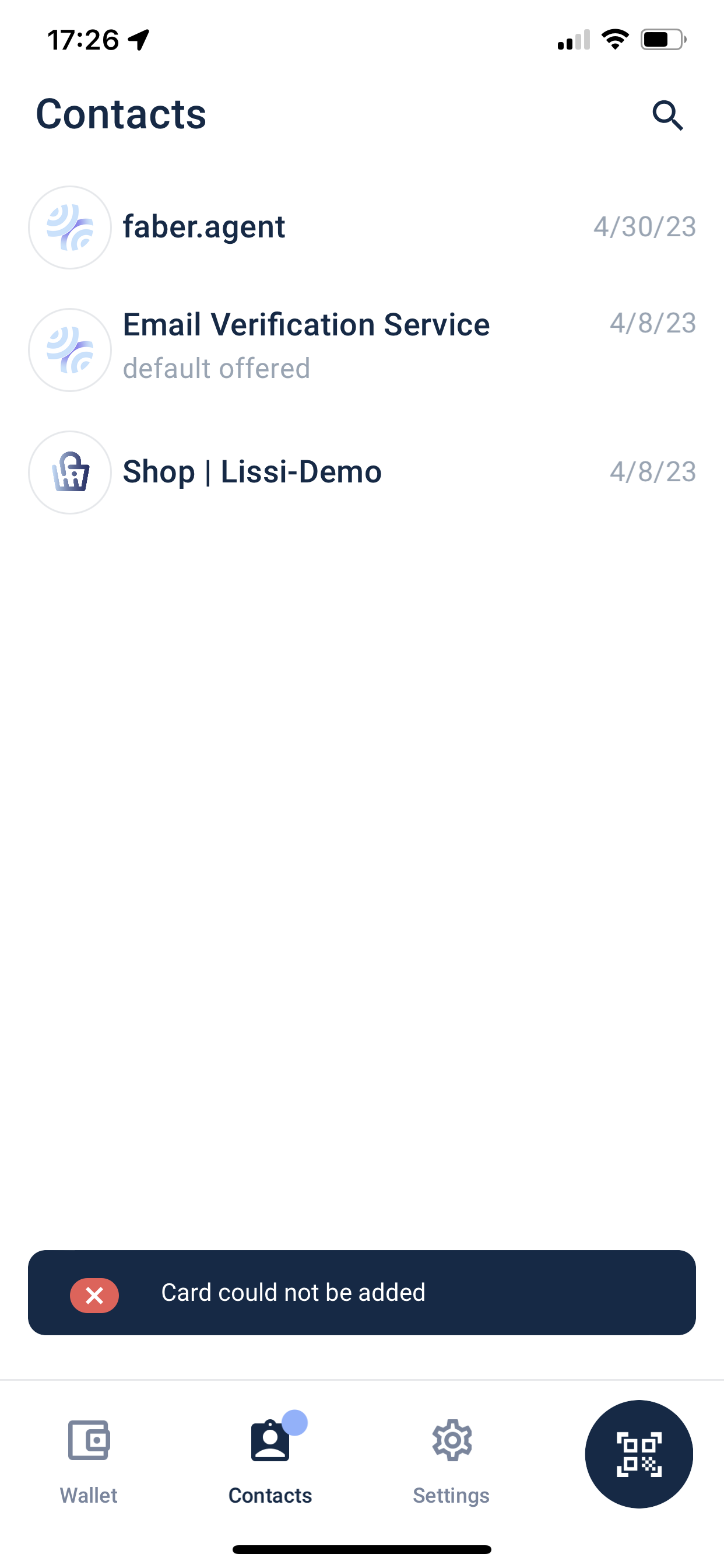 Cannot issue credential · Issue #71 · SSI-Solutions/vcms · GitHub