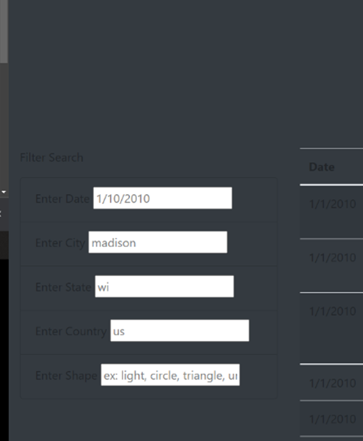 GitHub - juthayakumar/UFOs