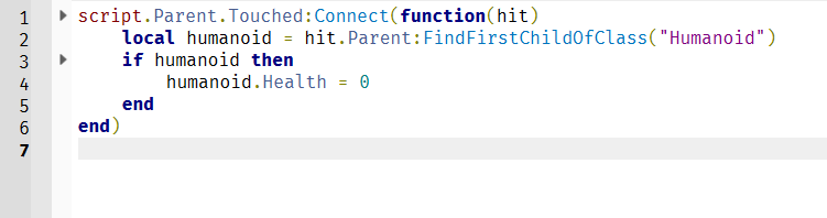 Roblox-Coding-Basics/Killbrick.md at main · Zer0ids/Roblox-Coding-Basics · GitHub
