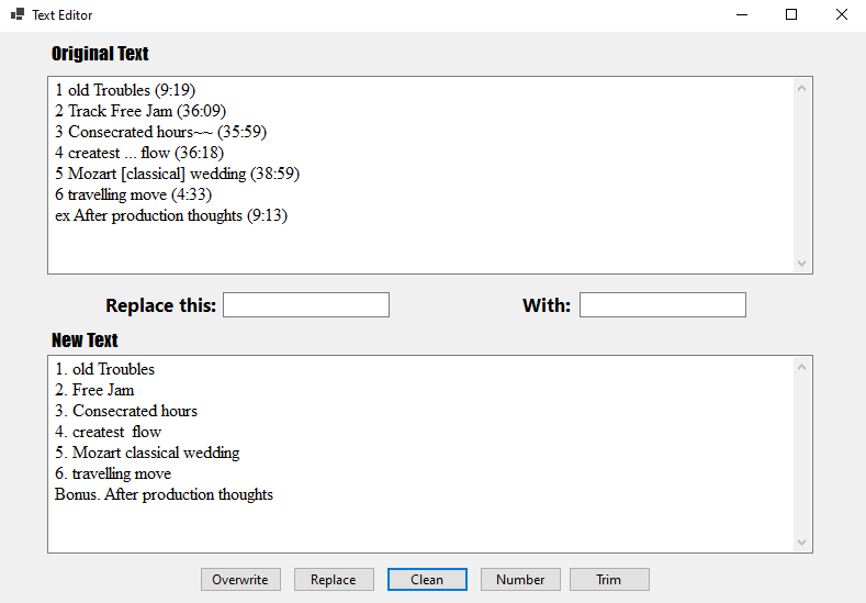 GitHub - Kttra/TextEditor: A text editor that is used to replace words ...