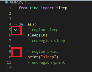 Multiple custom code folds in the same method do not take effect ...