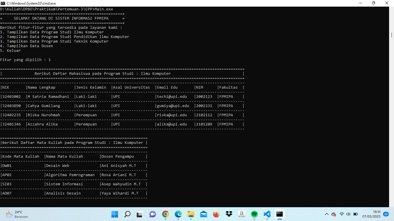 GitHub - miakarisma/LATIHAN4DPBO2023: Lalala Yeyeye