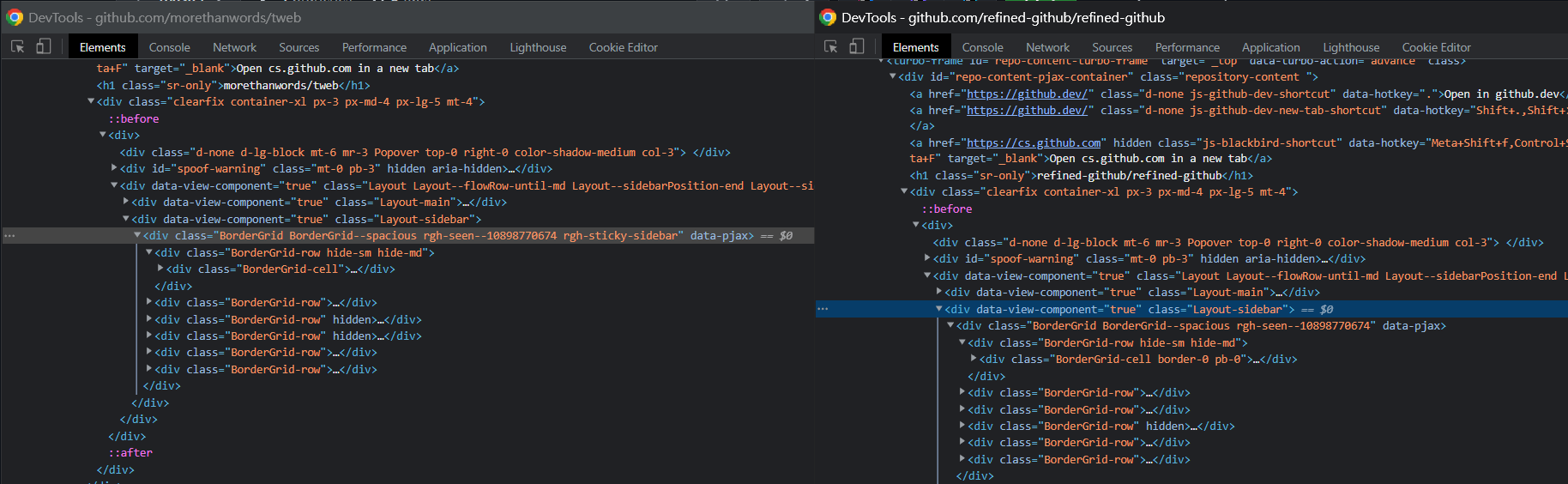 Repo info inside new Alpha search bar (z-index issue) · Issue #6151 · refined-github/refined ...