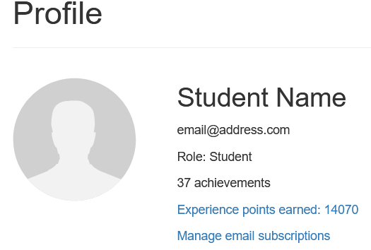 Show level on user page · Issue #4261 · Coursemology/coursemology2 · GitHub