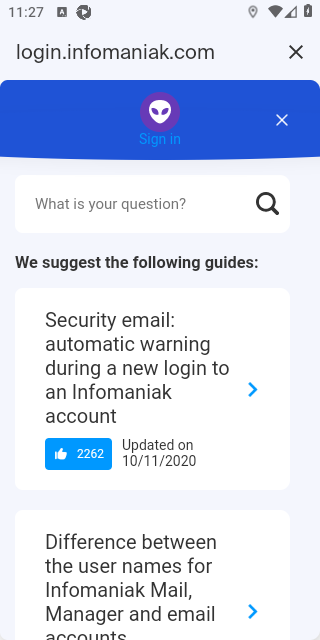 Login webview refreshes content after rotation · Issue #620 · Infomaniak/android-kDrive · GitHub